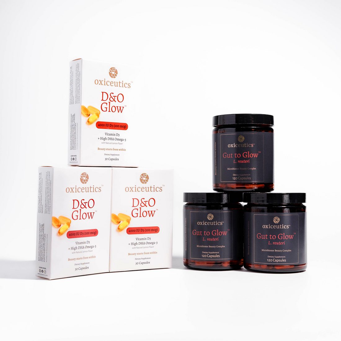 Skin Radiance Bundle 3-Month Supply | Oxiceutics